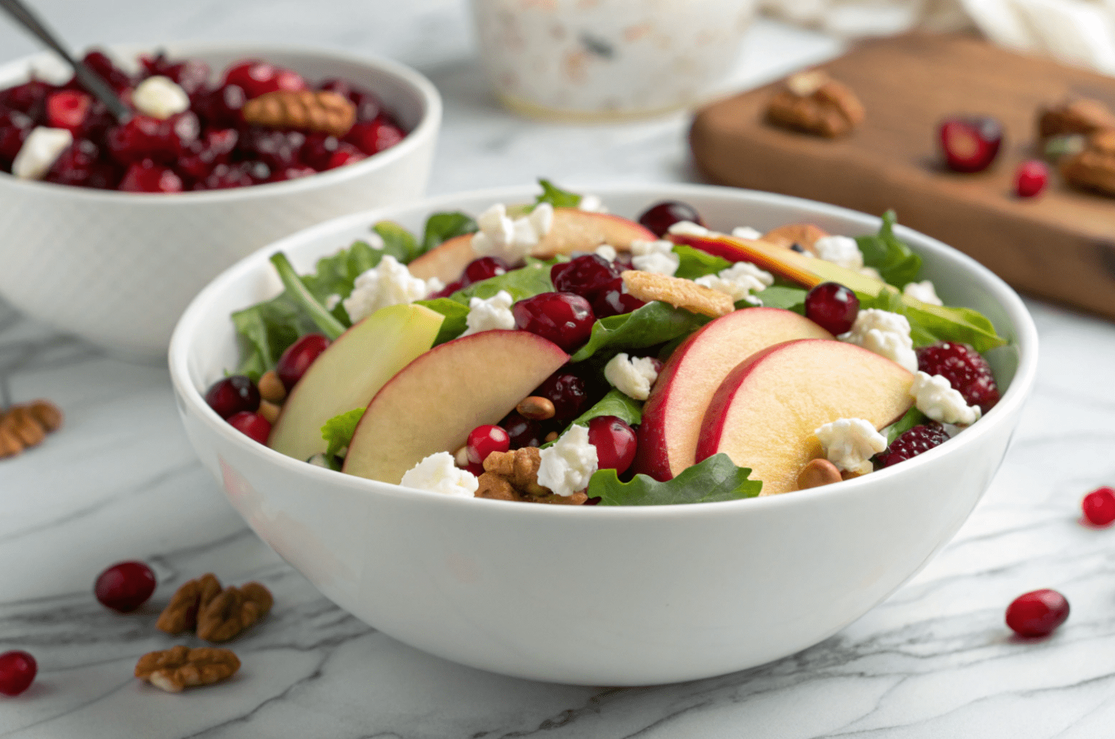 Cranberry Apple Salad - Custom Curves | The Fitness Blog