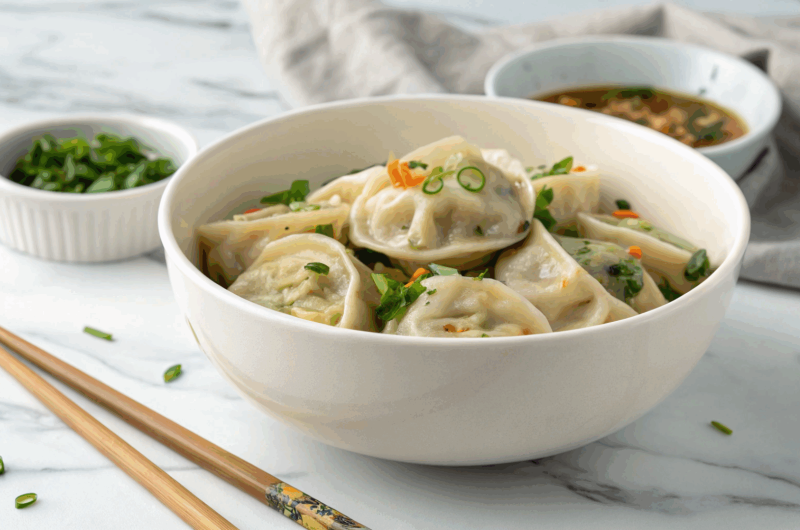 Vegetable Dumplings - Custom Curves | The Fitness Blog